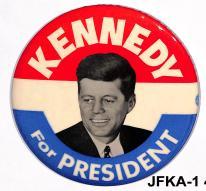 John F. Kennedy 1960 Campaign Memorabilia and JFK Rarities Page 1 of 3